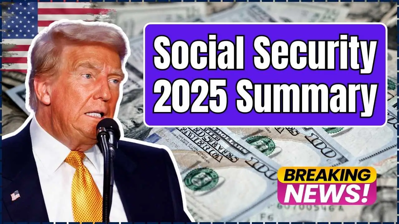 Social Security 2025 Summary — Key Policy and Benefit Changes Announced ...
